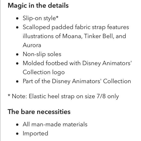 Disney | Shoes | New Princess Slide Sandals | Poshmark